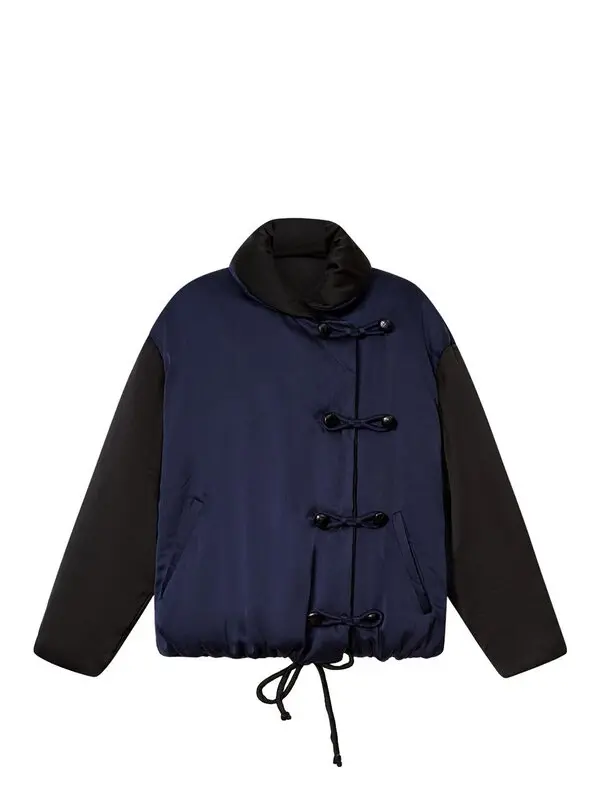 Isabel Marant Étoile Bleza Silk Quilted Jacket - Midnight