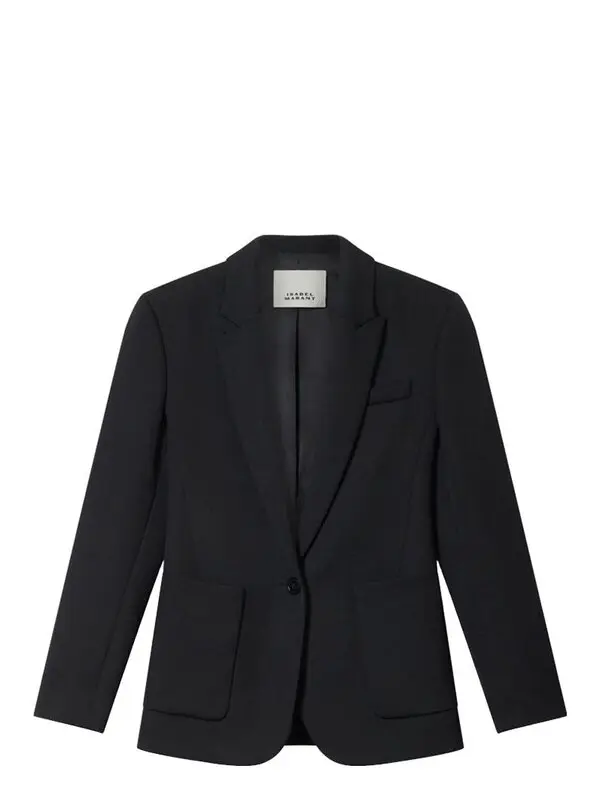 Isabel Marant Étoile Pomili Wool Jacket - Black