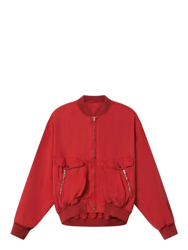 Isabel Marant Étoile Sabastian Bomber Jacket - Red