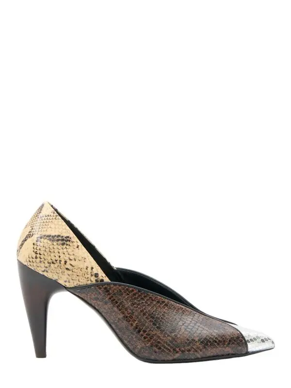 Isabel Marant Étoile Luza Sculptural Pumps - Sahara/mocha