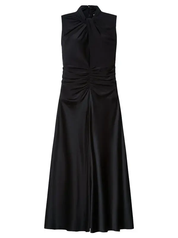 Isabel Marant Étoile Delfi Silk Midi Dress - Black