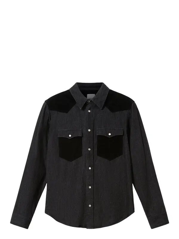Isabel Marant Étoile Vegas Shirt - Black