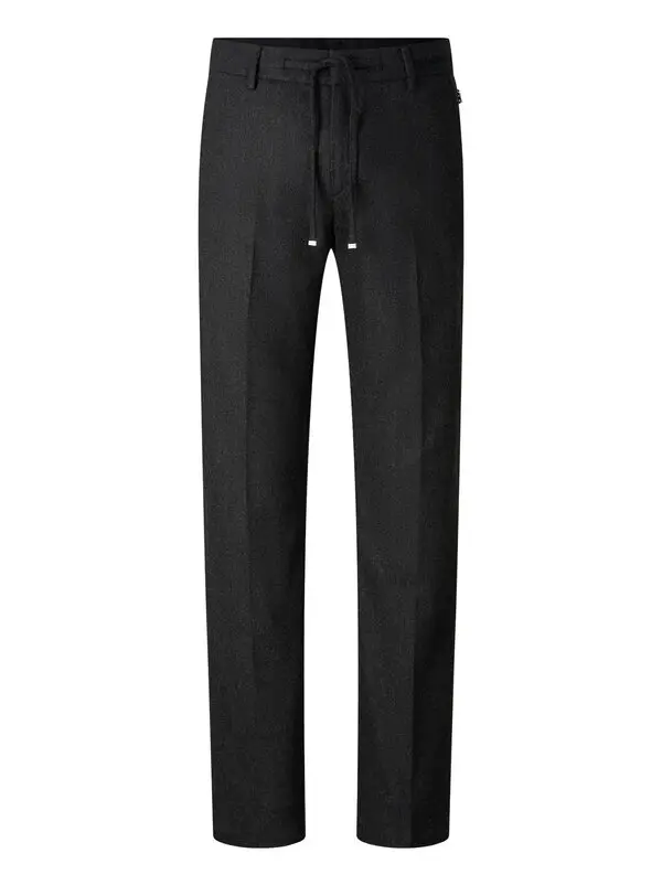 Bogner Riley Business Wool Mix Pants - Anthracite