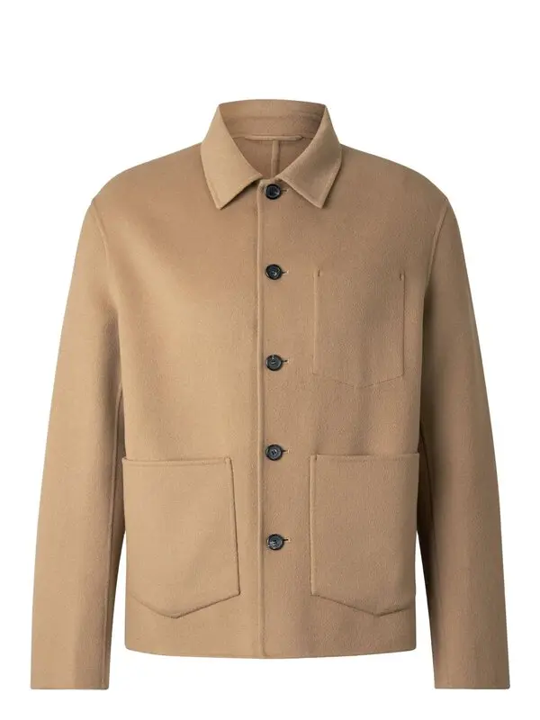 Bogner Mirco Double-faced Wool Shirt Jacket - Camel