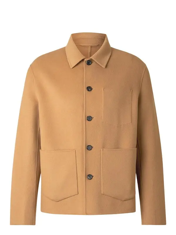 Bogner Mirco Double-faced Wool Shirt Jacket - Camel