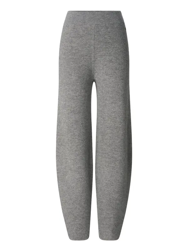 Bogner Luana Virgin Wool Knit Pants - Gray