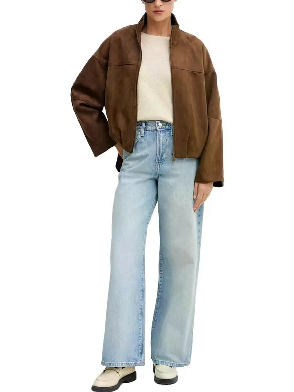 BENETTON Boat-neck Half-sleeve Sweater - Neutrals