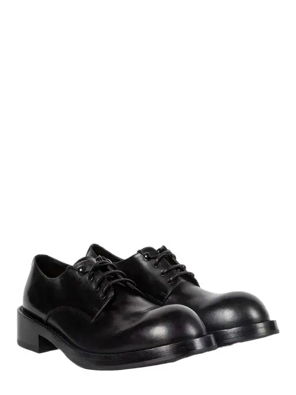 ANN DEMEULEMEESTER Caja Lace-up Derby Shoes - Black