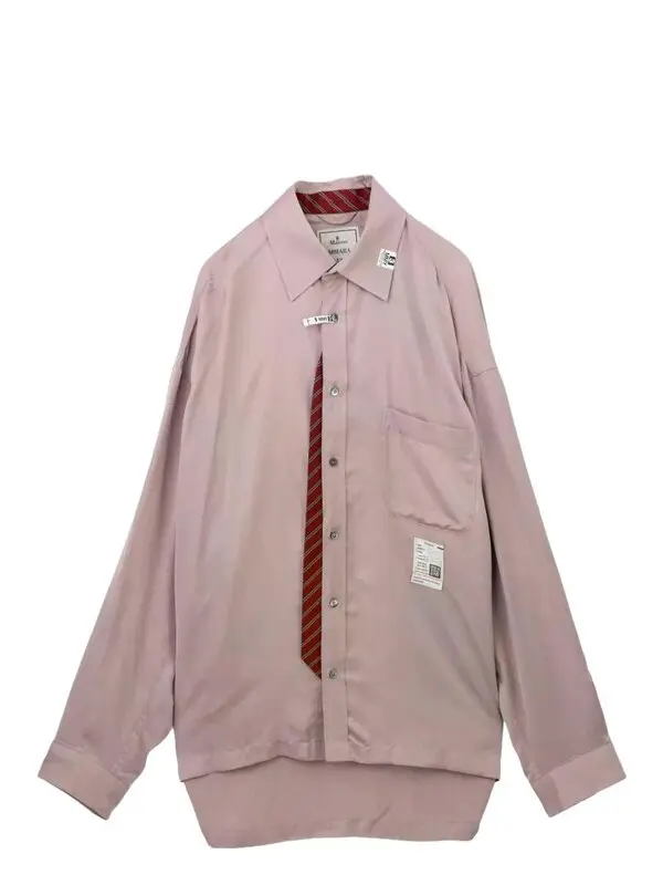Mihara Yasuhiro Button-up Shirt With Chest Pocket - Pink