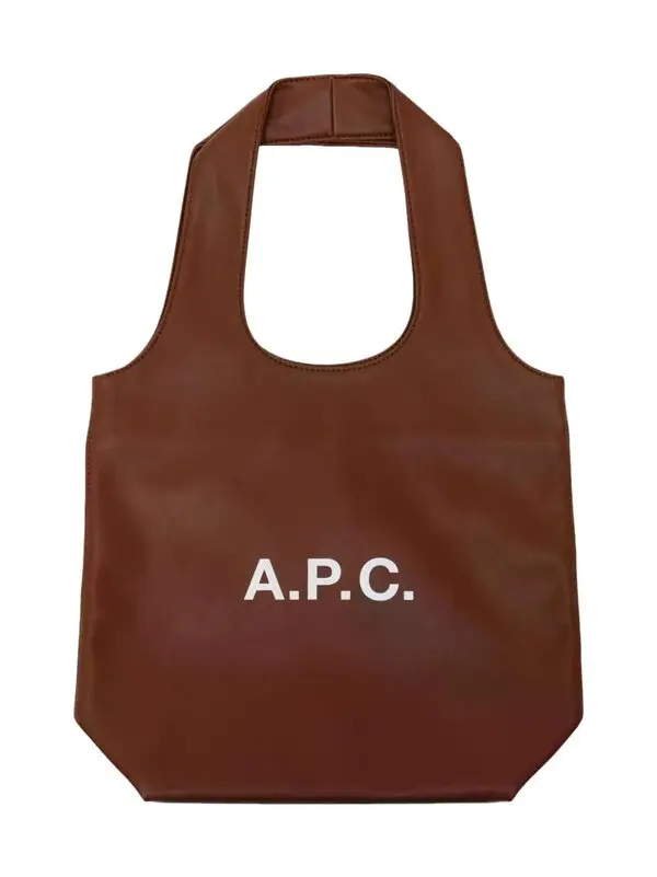 A.p.c. Ninon Tote Bag - Brown