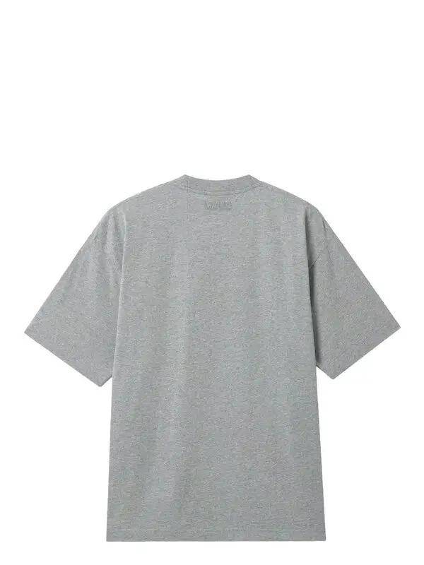 Vetements Flag Print Oversized T-shirt - Grey