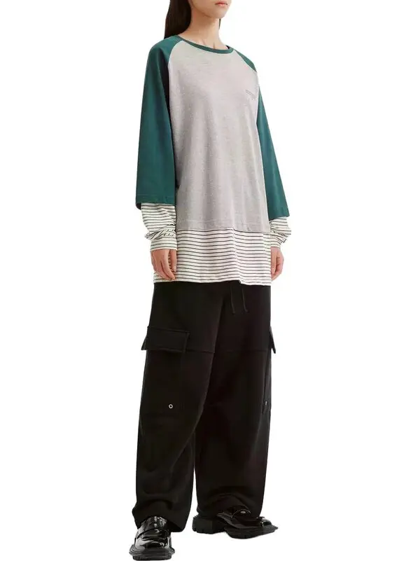 We11Done Layered Long-sleeve T-shirt - Grey