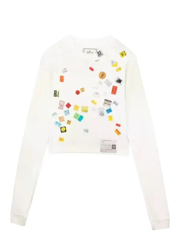 Mihara Yasuhiro Graphic Print T-shirt - White