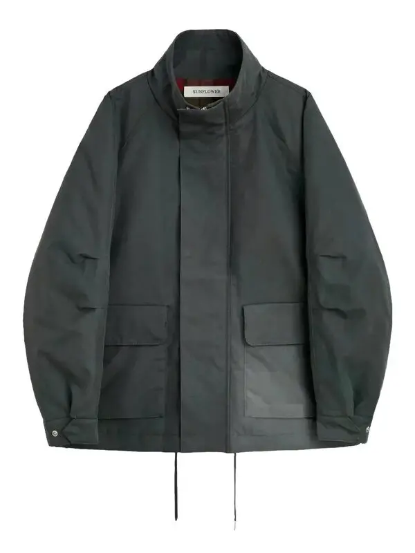 SUNFLOWER High-neck Jacket - Grey