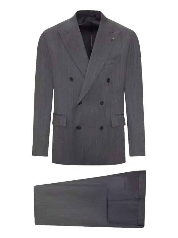 Tagliatore Napoli Double-breasted Suit - Grey