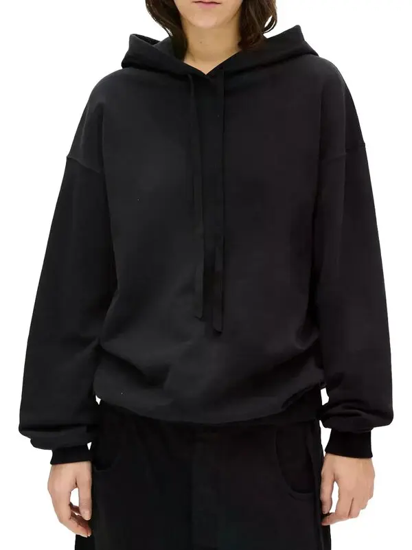 ANN DEMEULEMEESTER Drawstring Hoodie - Black