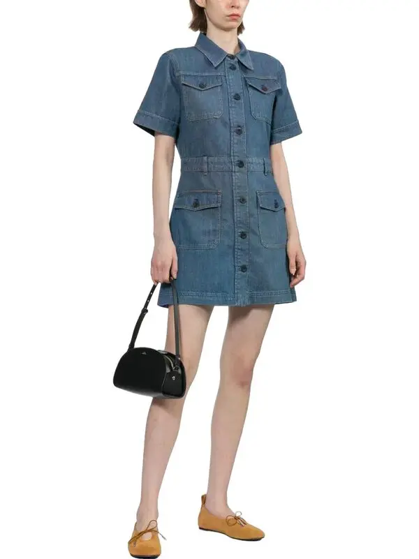 A.p.c. Demi-lune Shoulder Bag - Black
