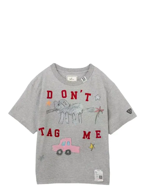 Mihara Yasuhiro Graphic Print T-shirt - Grey
