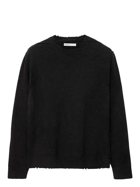ALLSAINTS Crewneck Long-sleeve Jumper - Black
