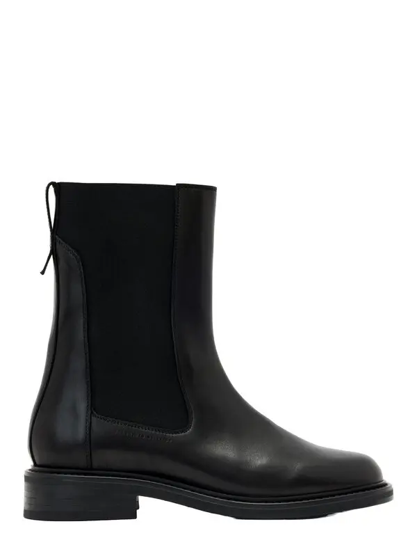 ALLSAINTS Beryl Leather Chelsea Boots - Black