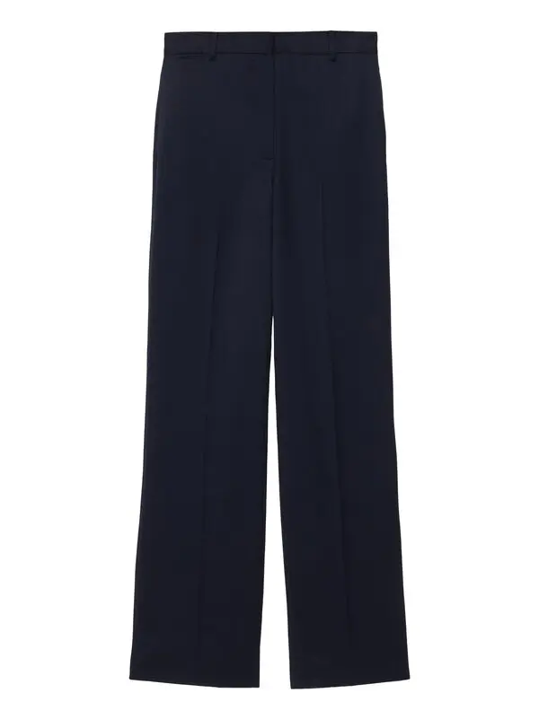 ALLSAINTS Elysia Mid-rise Tailored Pants - Blue