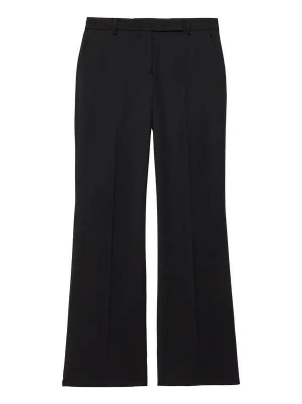 ALLSAINTS Solace Low-rise Slim-fit Tailored Pants - Black