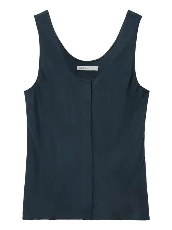 ALLSAINTS Milla Silk-blend Cami Top - Blue