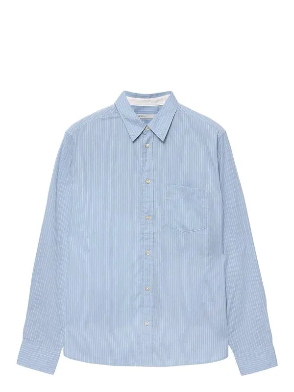 ALLSAINTS Judd Regular-fit Striped Shirt - Blue