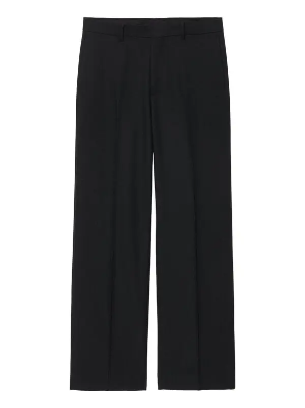 ALLSAINTS York Straight-fit Twill Pants - Black