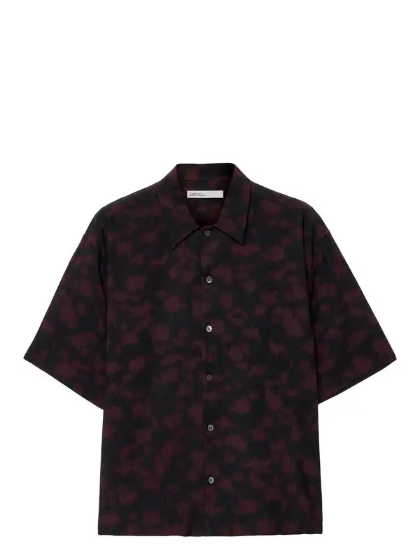 ALLSAINTS Leo Oversized Leopard-print Shirt - Black/brown