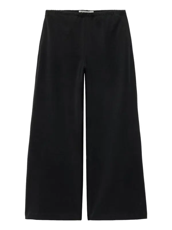 ALLSAINTS Elodie Straight-leg Jersey Pants - Black