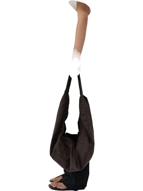 ST. AGNI Canvas Crossbody Bag - Ash