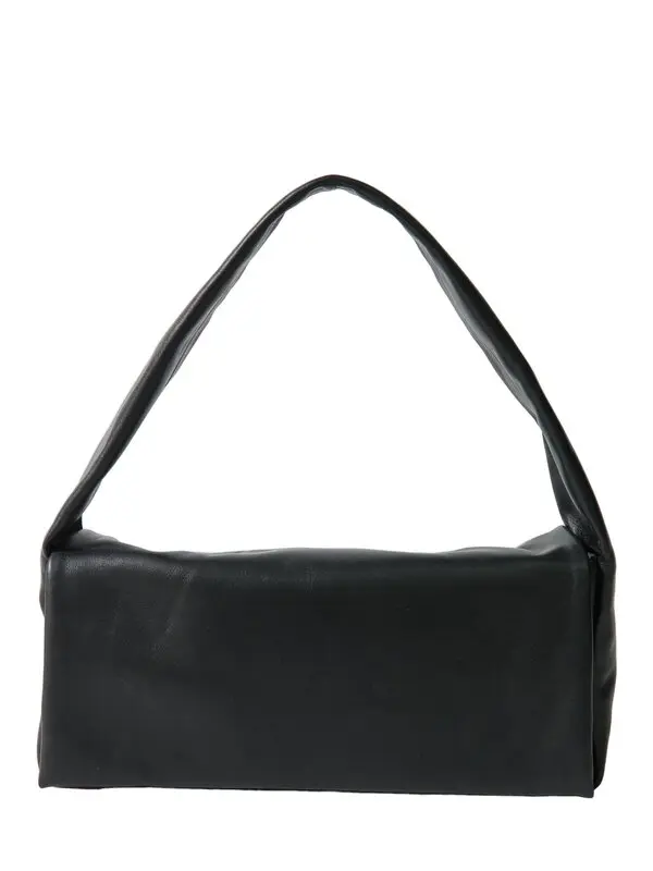 ST. AGNI Soft Slim Satchel - Black