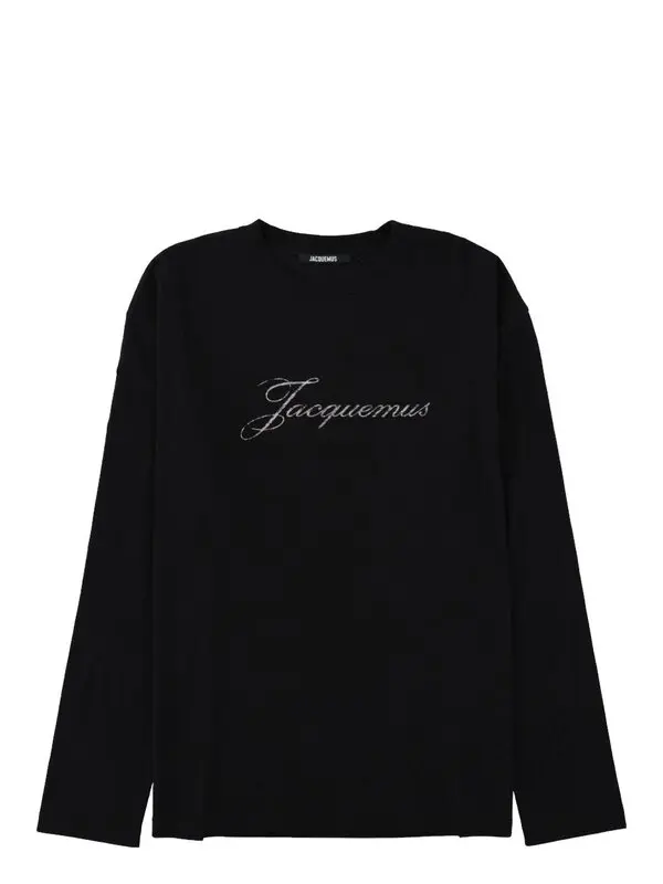 Jacquemus Organic Cotton T-shirt - Black