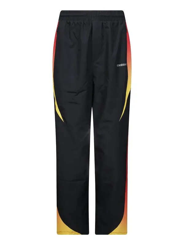 Casablanca Printed Track Pants For - Nero