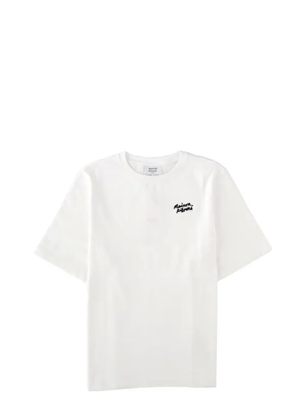Maison Kitsuné Organic Cotton T-shirt One-piece - White