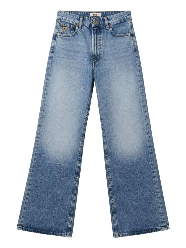 LOIS Recycled Cotton Blend Denim Jeans - Light Blue