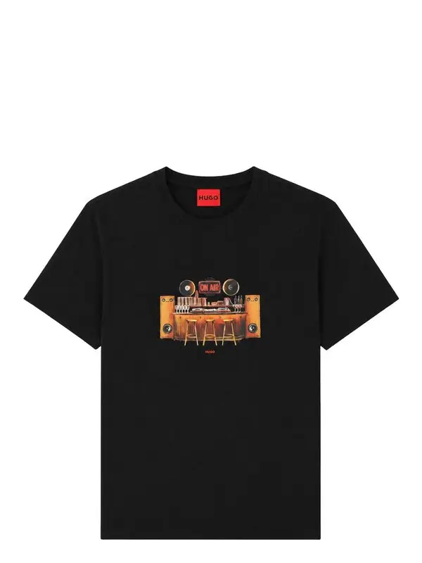 Hugo 100% Cotton T-shirt - Black