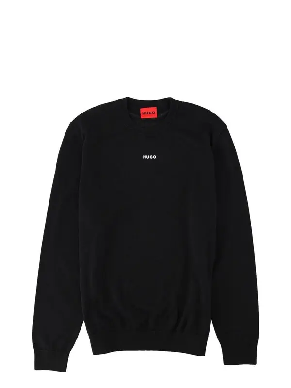 Hugo Cotton Sweatshirt - Black