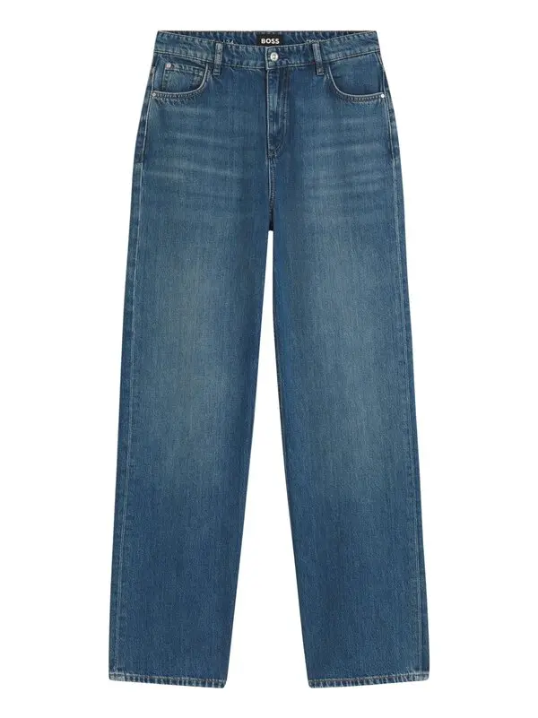BOSS Boyfriend Fit Jeans - Light Blue