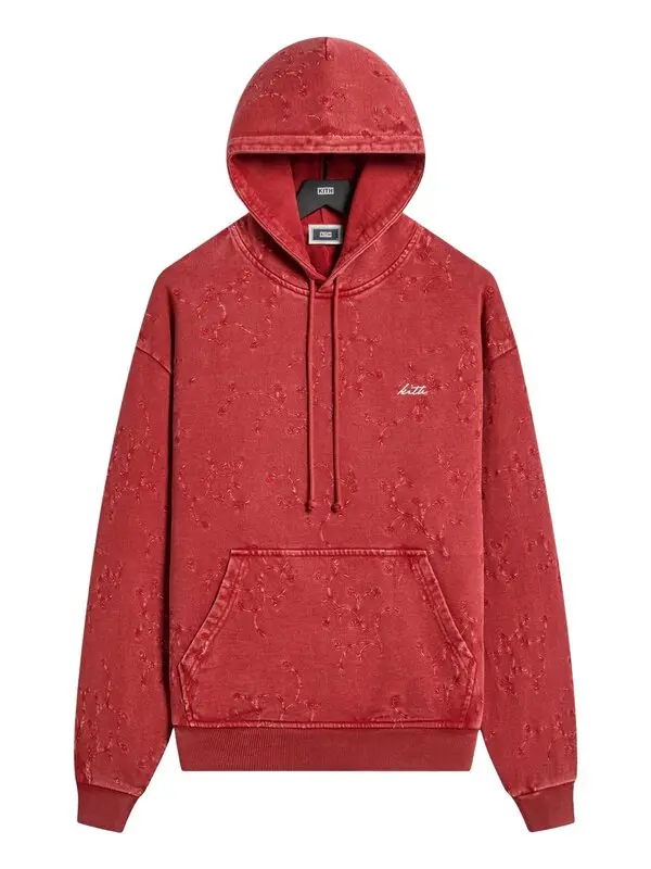 Kith Rose Ivy Nelson Hoodie - Red