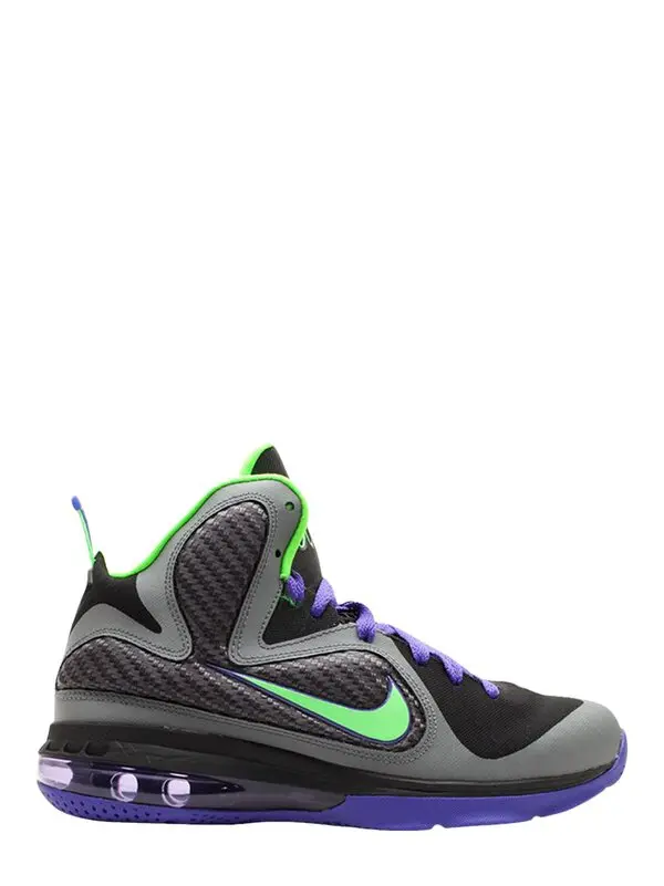 Nike Lebron 9 Gs High Top Sneakers - Black