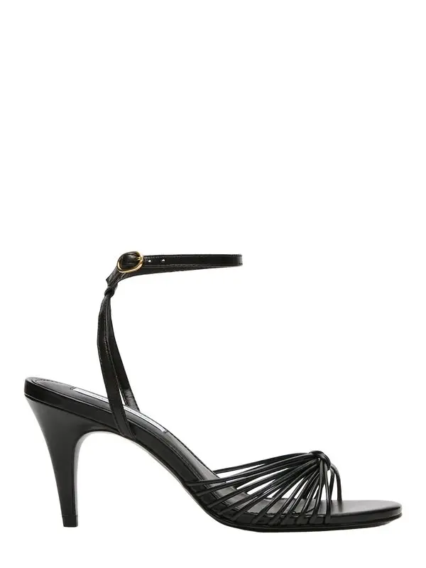 Steve Madden Suki Strappy High Heel Sandals - Black