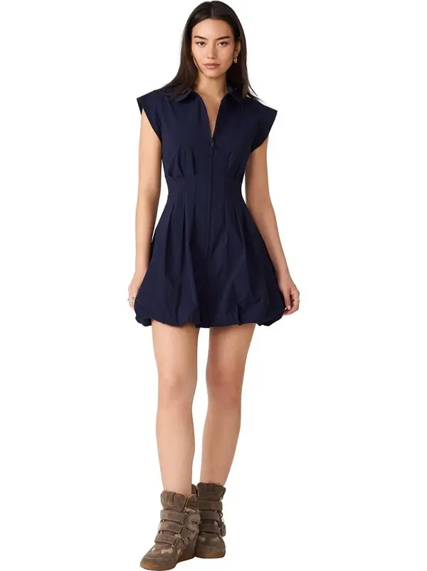 Steve Madden Dyanne Sleeveless Mini Dress - Midnight
