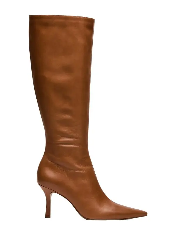 Steve Madden Tinsley Knee High Boots - Tan