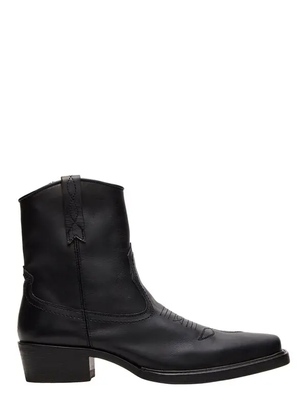 Steve Madden Sanderson Ankle Boots - Black