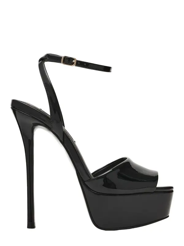 Steve Madden Jezzica Platform Stiletto Heels - Black