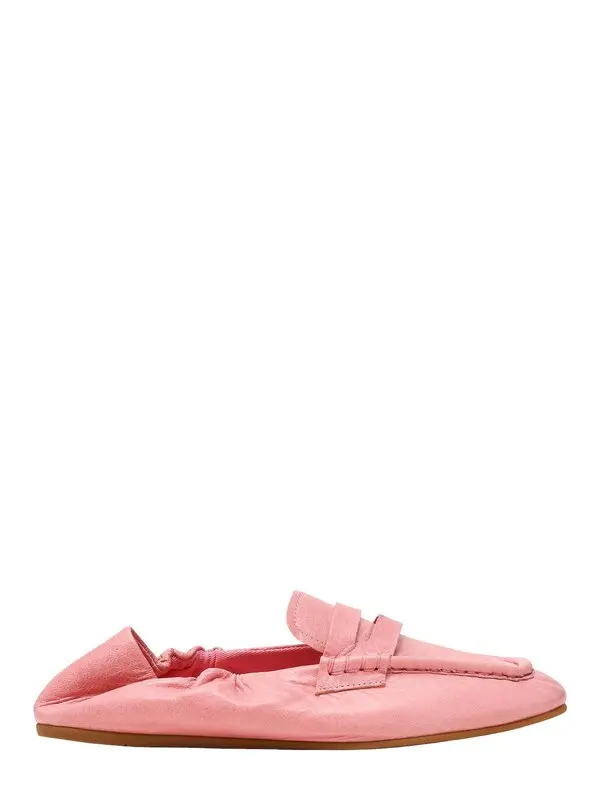 Steve Madden Eurry Square Toe Loafers - Pink