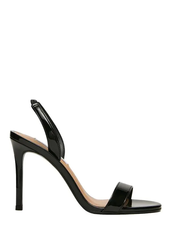 Steve Madden Jady Stiletto Heel Sandals - Black