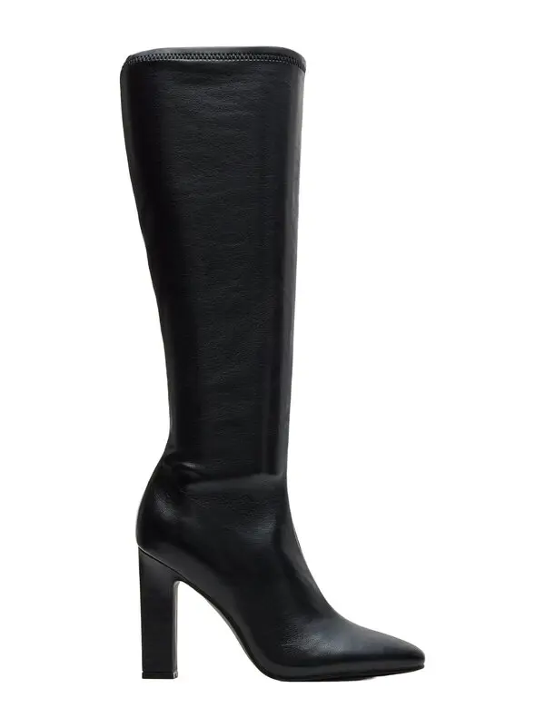 Steve Madden Aria Knee-high Heeled Boots - Black